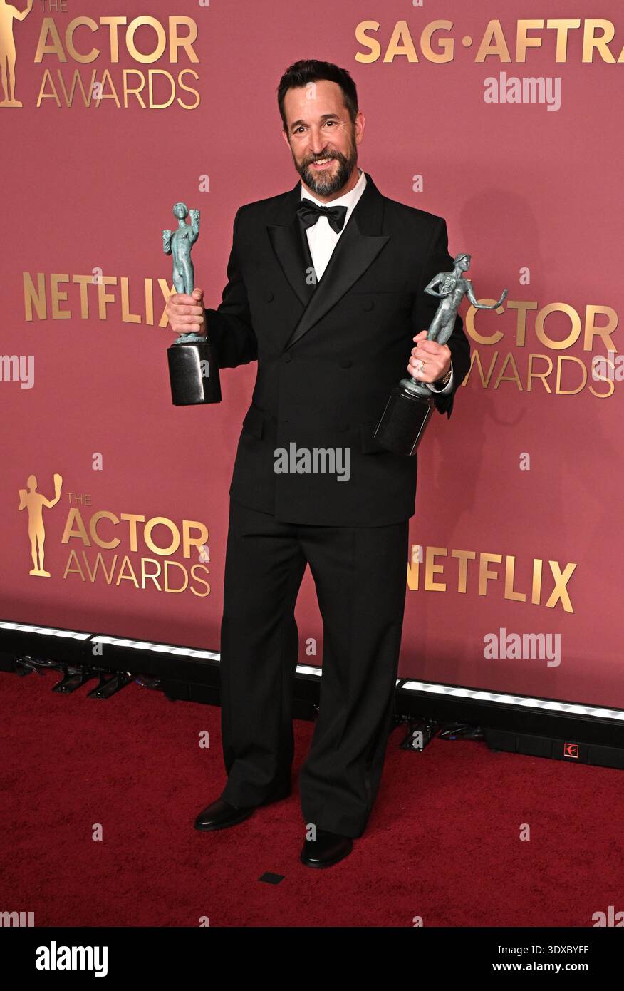 LOS ANGELES, CALIFORNIA - MARCH 01 Noah Wyle in the Press Rppm at The ...