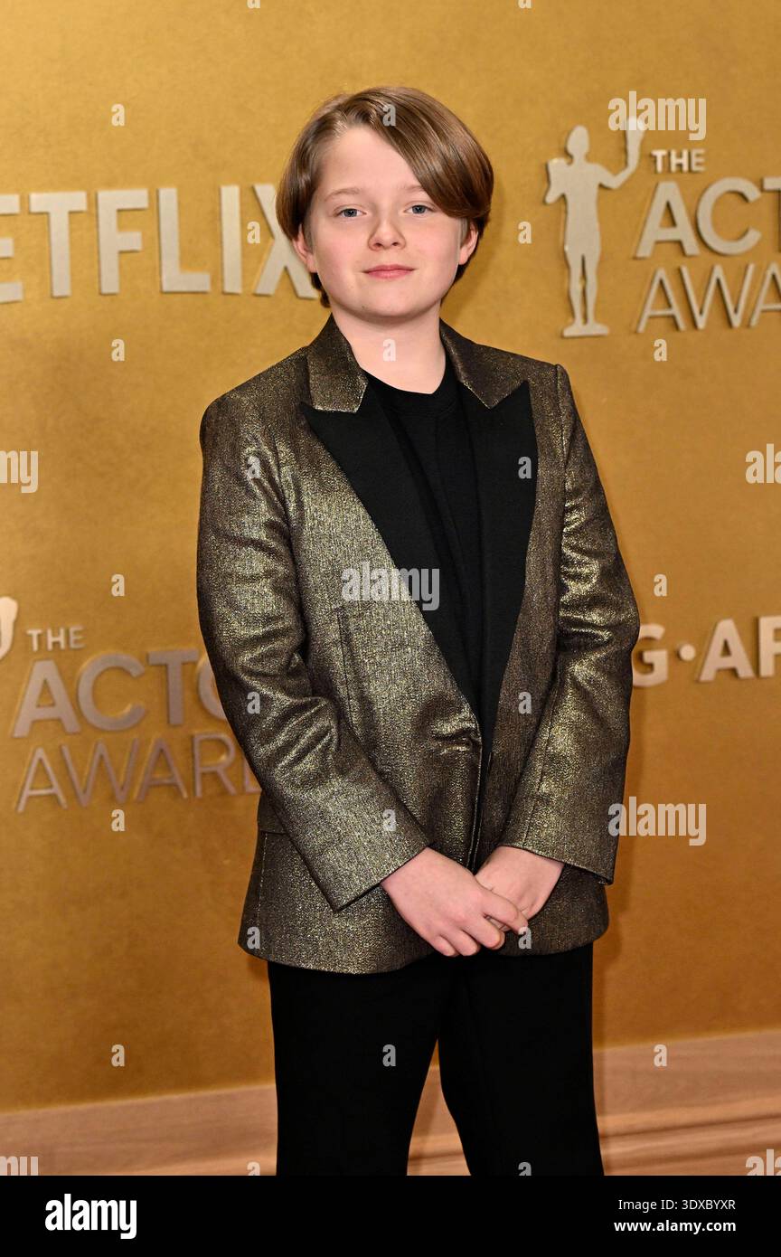 Jacobi Jupe bei der 32. Verleihung der Actor Awards 2026 im Shrine ...