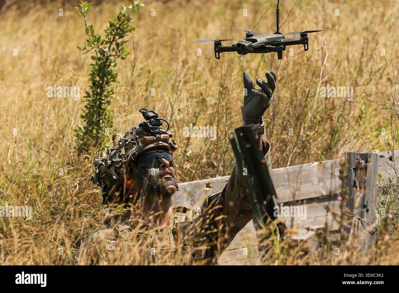 A soldier assigned to Charlie Company, 2nd Battalion, 502nd Infantry ...
