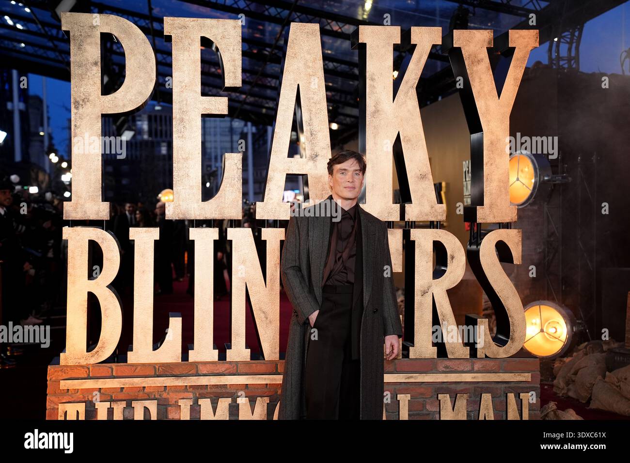 Cillian Murphy attending the global premiere for Peaky Blinders: The ...