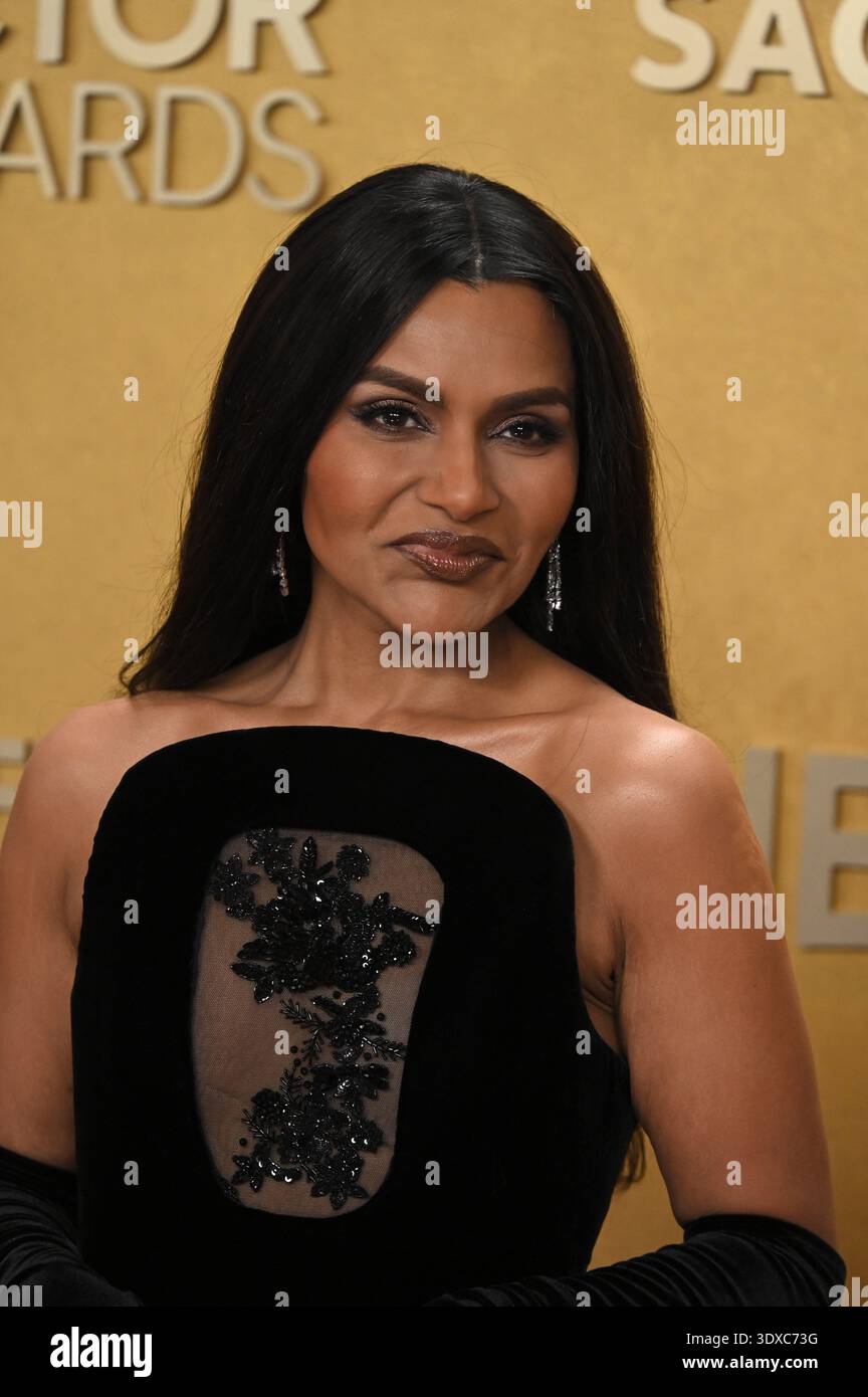 Los Angeles, CA USA. 1st Mar 2026. Mindy Kaling at the The 32nd Annual ...