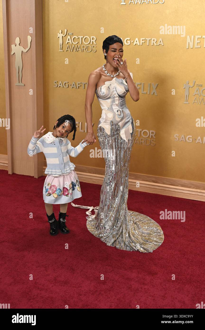 Los Angeles, CA USA. 1st Mar 2026. Teyana Taylor, Rue Rose Shumpert at ...