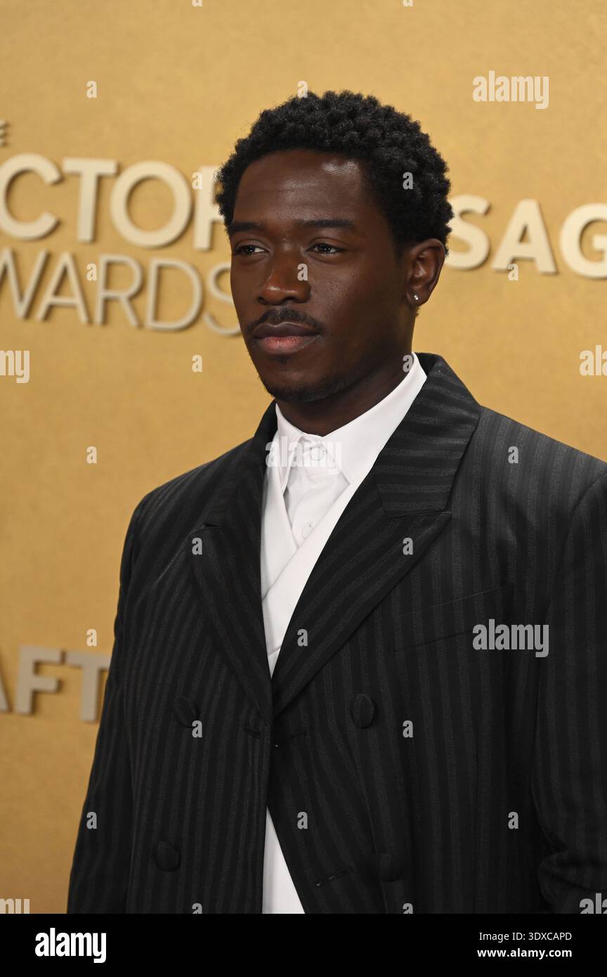 Los Angeles, CA USA. 1st Mar 2026. Damson Idris at the The 32nd Annual ...