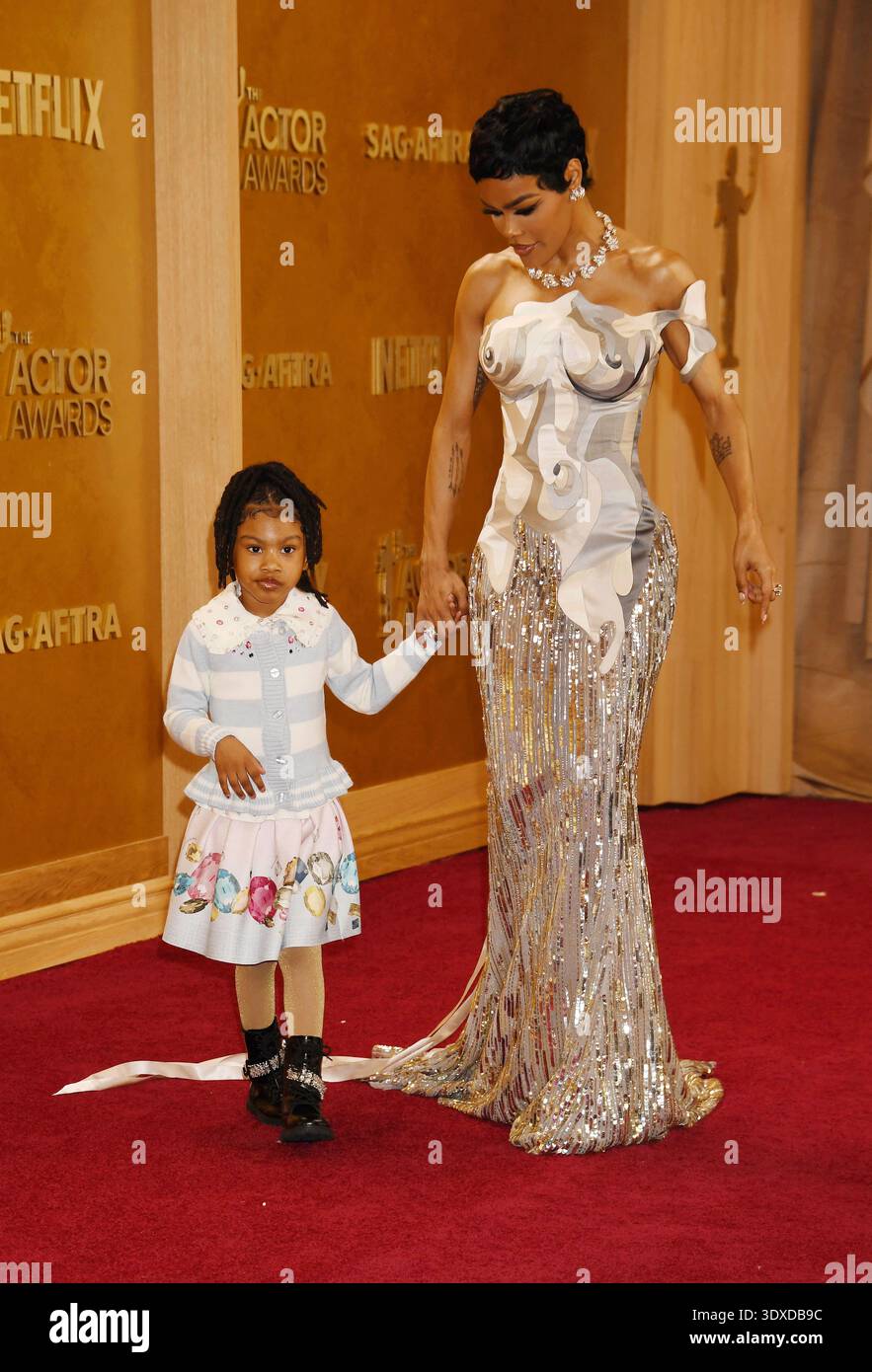 L r rue rose shumpert and teyana taylor hi-res stock photography and ...