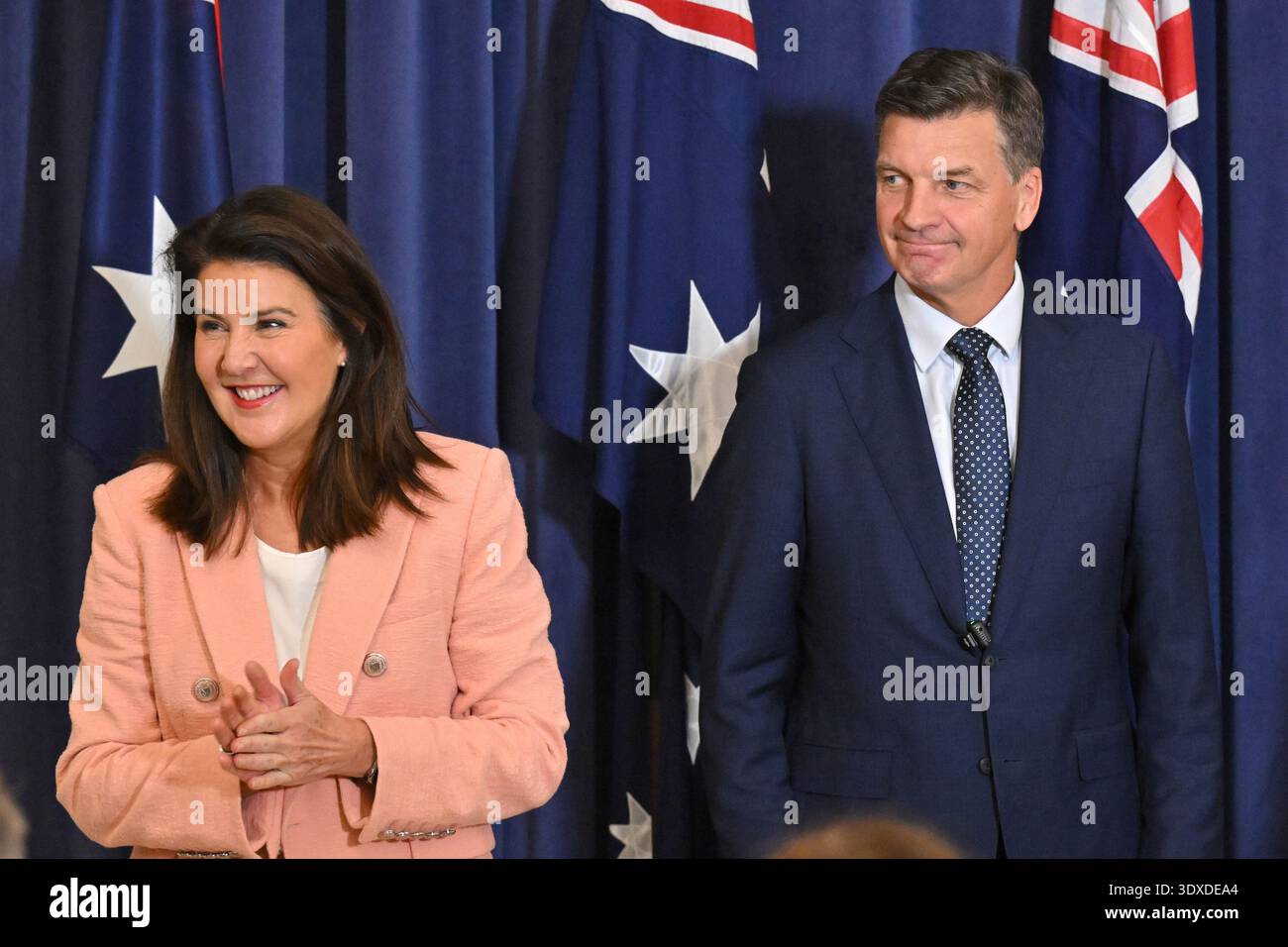 Deputy Leader of the Opposition Jane Hume and Leader of the Opposition ...