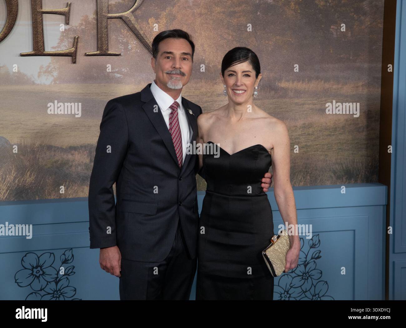 Matthew B. Roberts and Maril Davis arrive on the red carpet at the ...