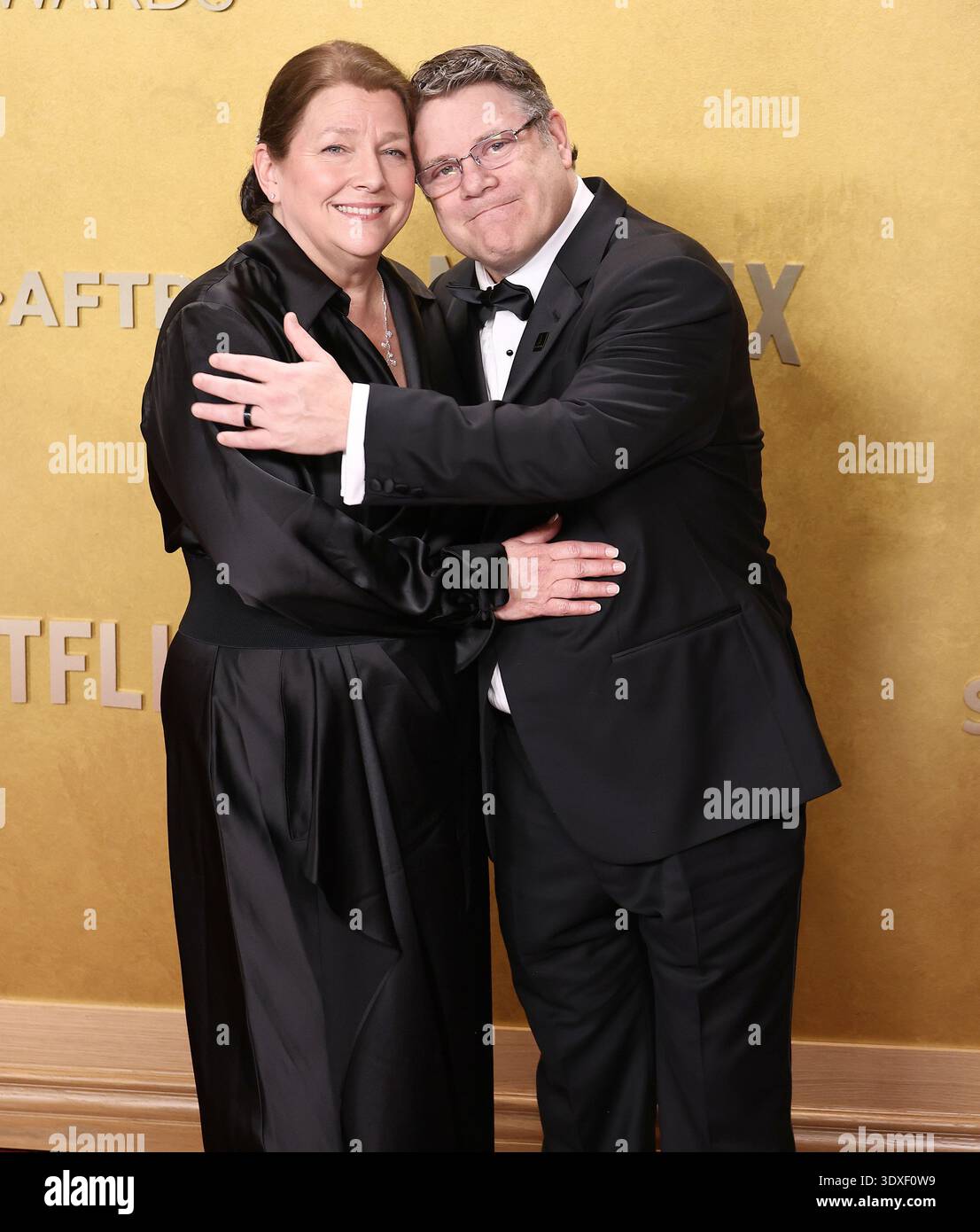 LOS ANGELES, CALIFORNIA, USA - MARCH 01: Christine Harrell and Sean ...