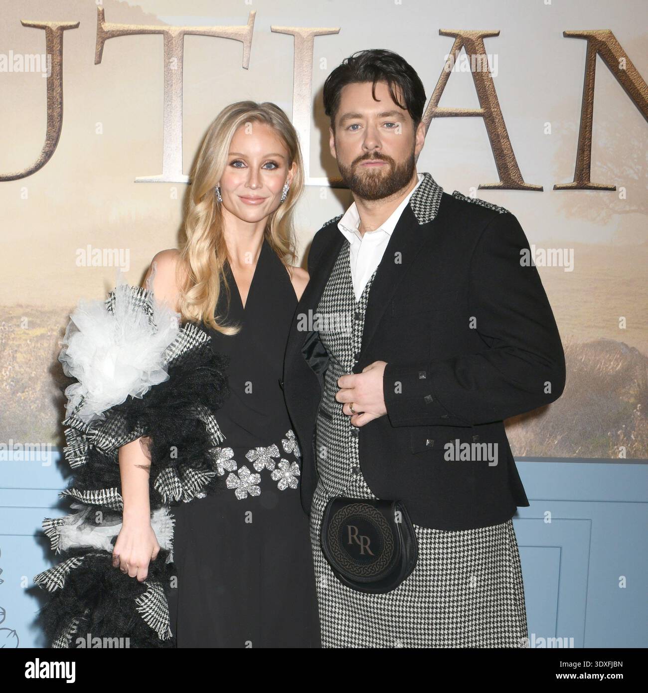 Sammie Russell, Richard Rankin at arrivals for OUTLANDER 8th Season ...