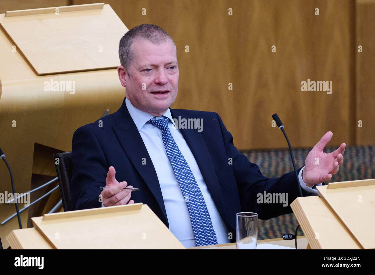 Edinburgh Scotland, UK 03 March 2026. Graham Simpson MSP at the ...
