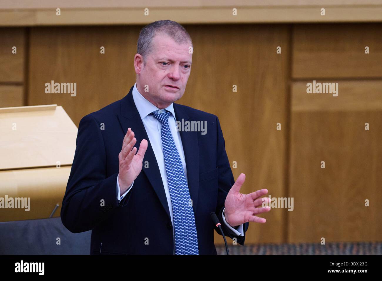 Edinburgh Scotland, UK 03 March 2026. Graham Simpson MSP at the ...