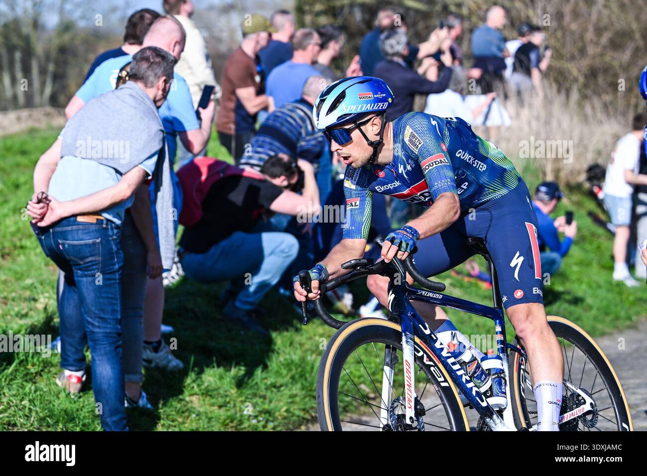 Slovak Martin Svrcek of Soudal Quick-Step pictured in action during the ...
