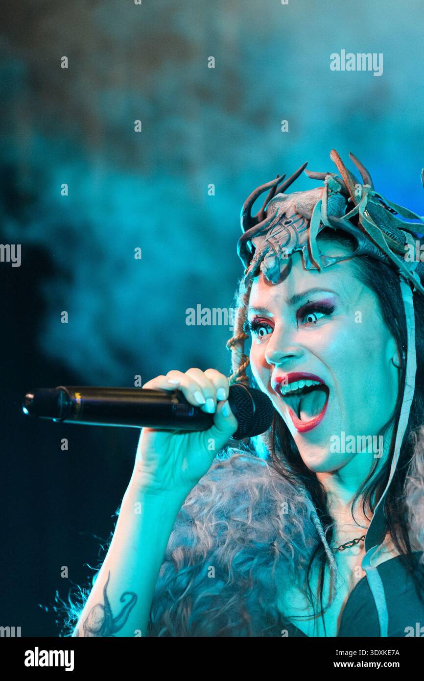 Munich, Germany, February 28th 2026: Secil Sen (Singer) of Warkings ...