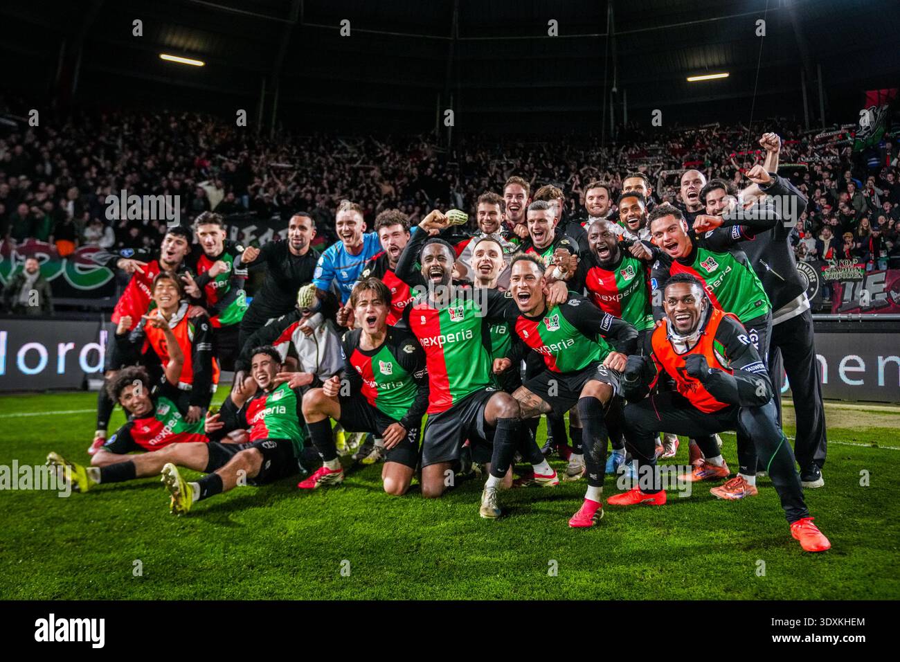 NIJMEGEN , 03-03-2026 , Stadium De Goffert , season 2025 / 2026 , Dutch ...