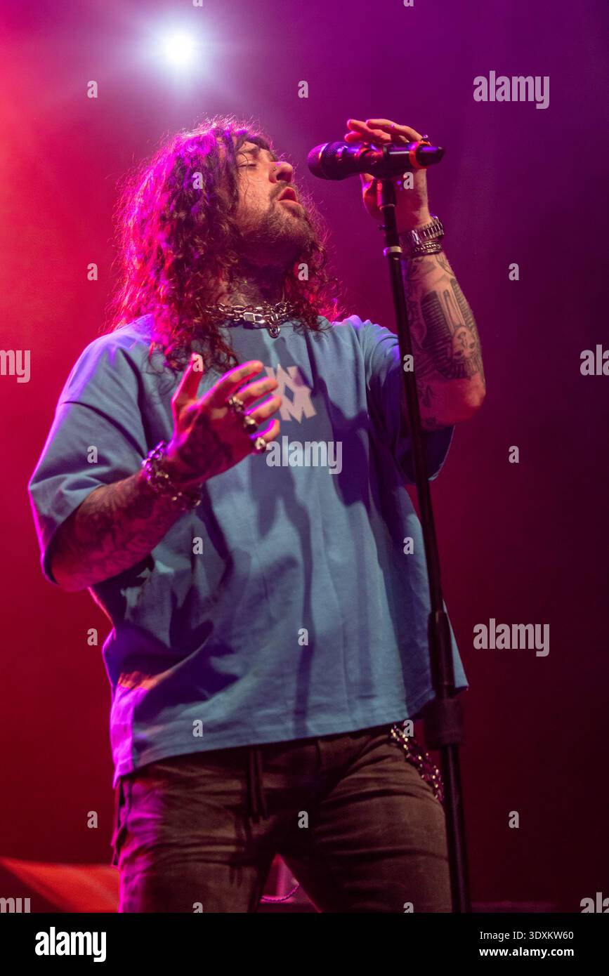 Singer Doobie (Eric Williams) at The Sylvee on March 1, 2026, in ...