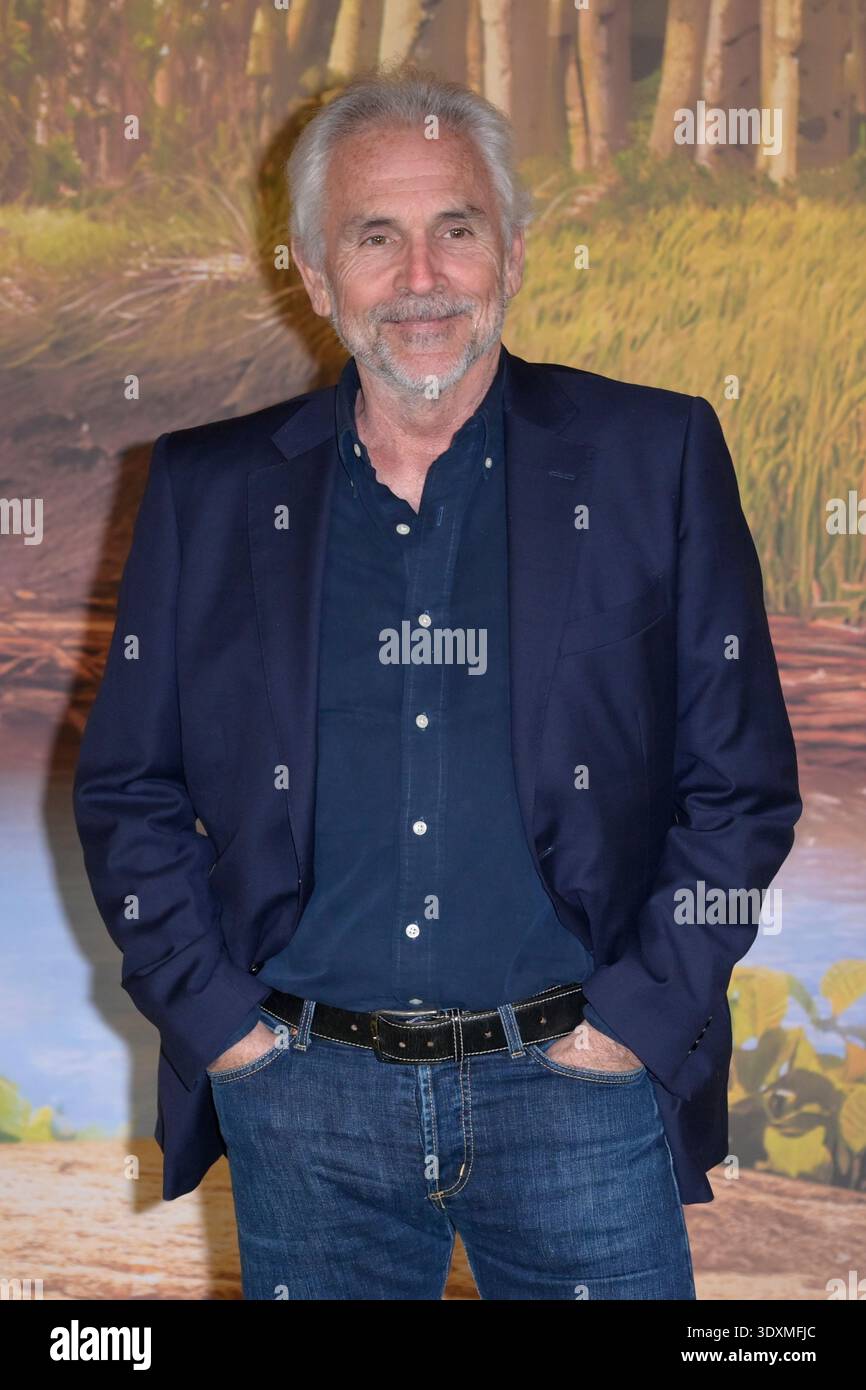 Francesco Prando attends the green carpet of Diney movie Jumpers Un ...