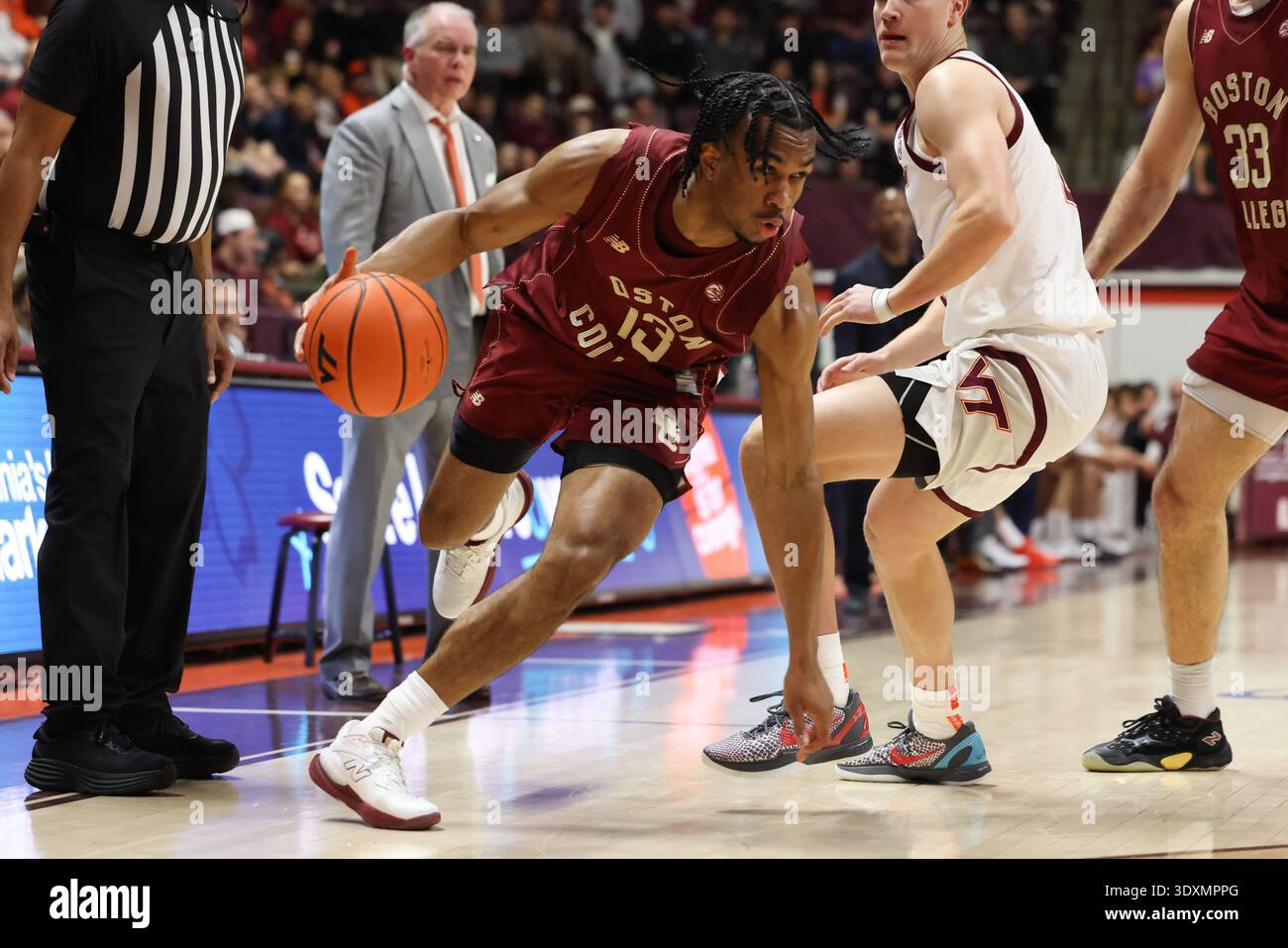 Boston college eagles mens basketball hi-res stock photography and ...