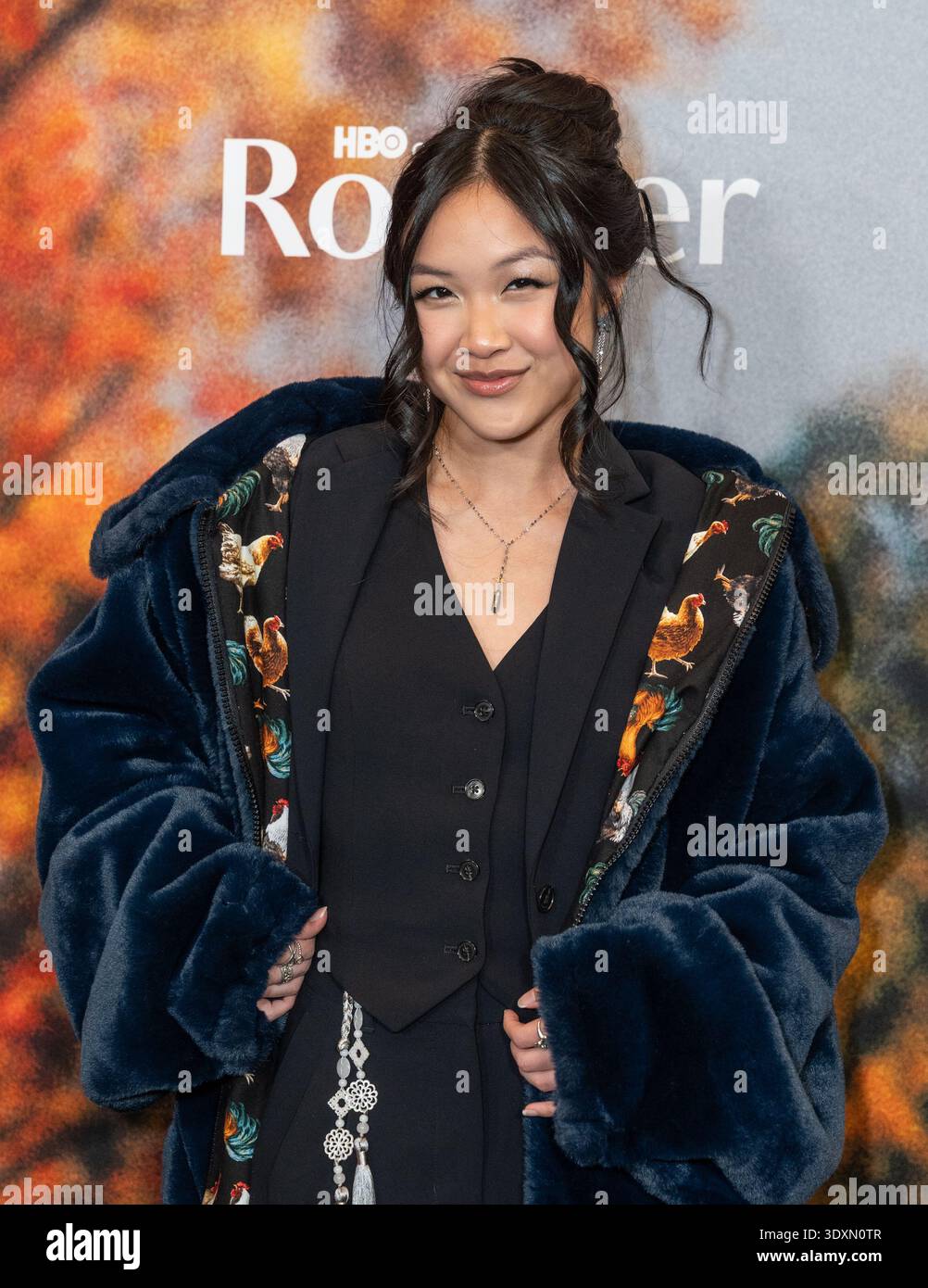 Grace Lu attends premiere of HBO 'Rooster' at BNP Paribas Headquarters ...
