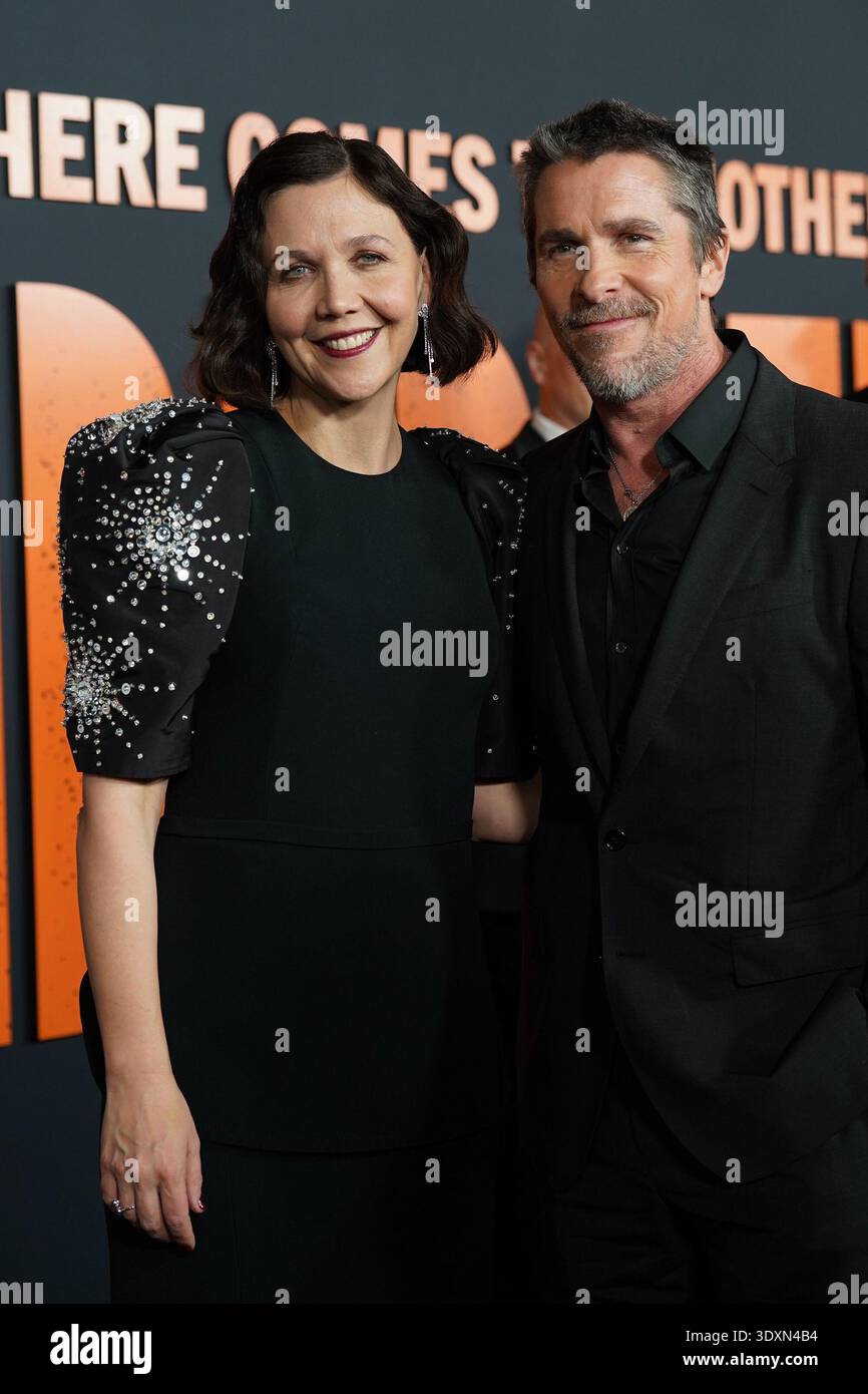 Maggie Gyllenhaal, Christian Bale at arrivals for THE BRIDE Premiere ...