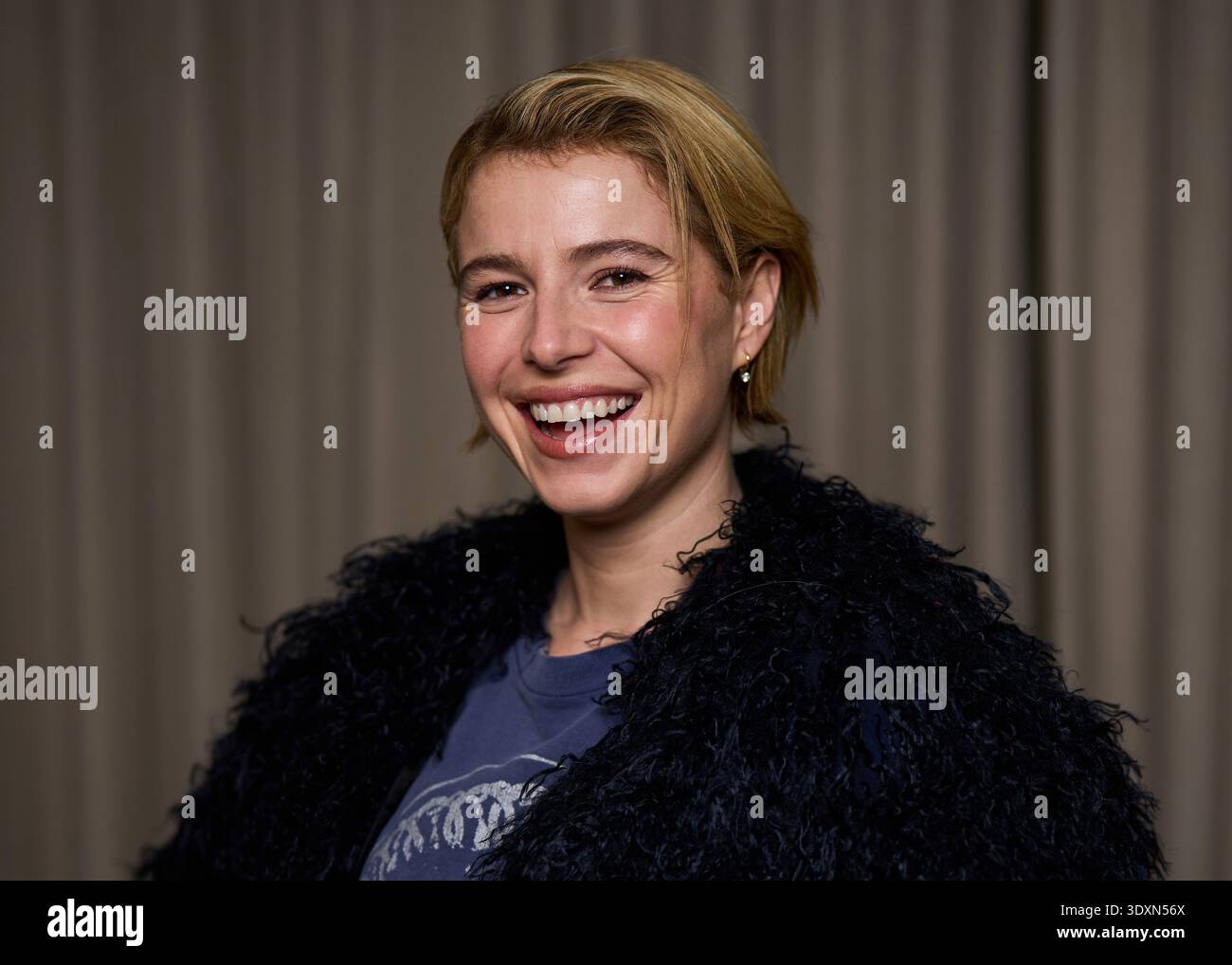 Jessie Buckley poses for portrait photographs for the film "The Bride ...