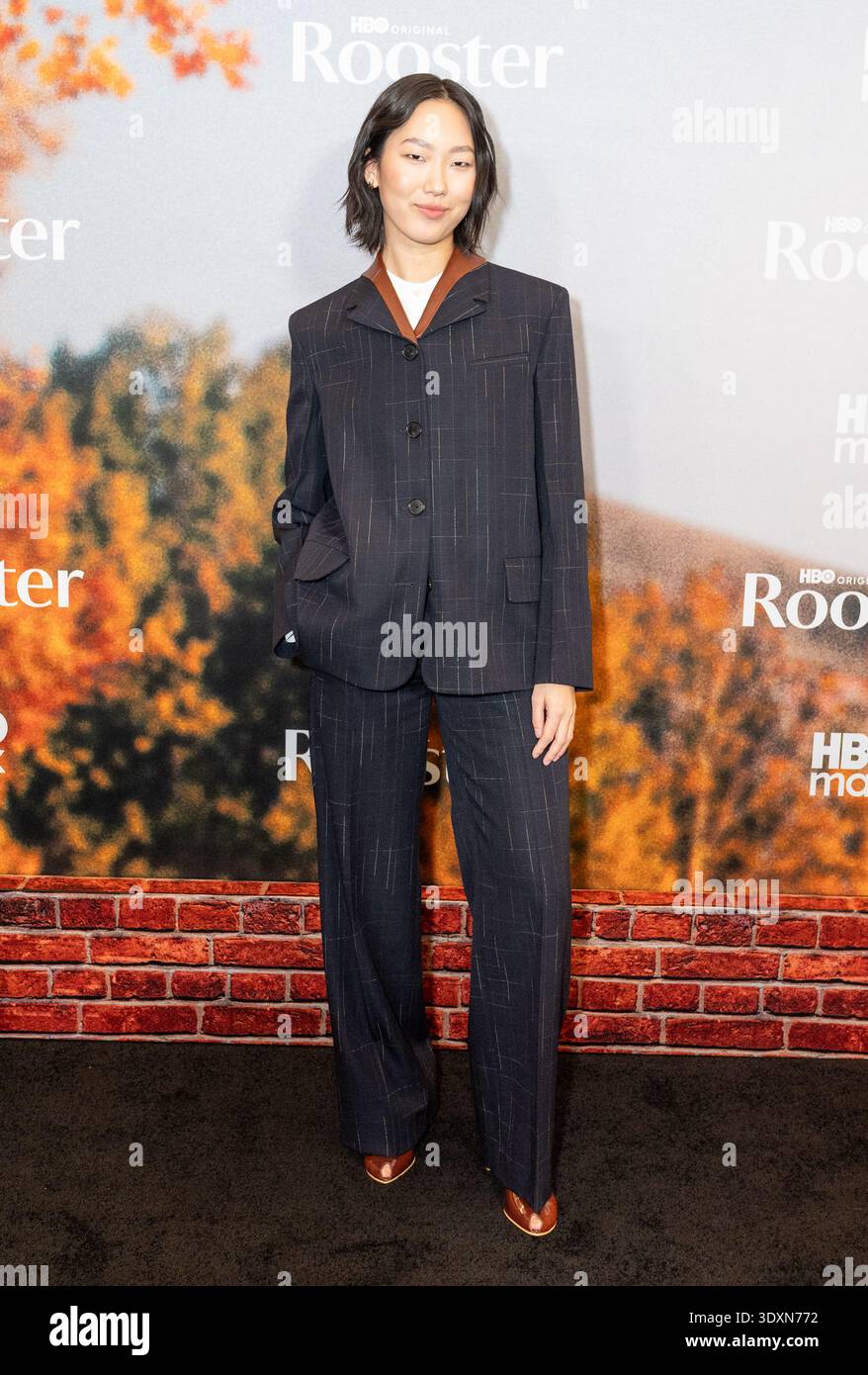 Madison Hu attends premiere of HBO 'Rooster' at BNP Paribas ...