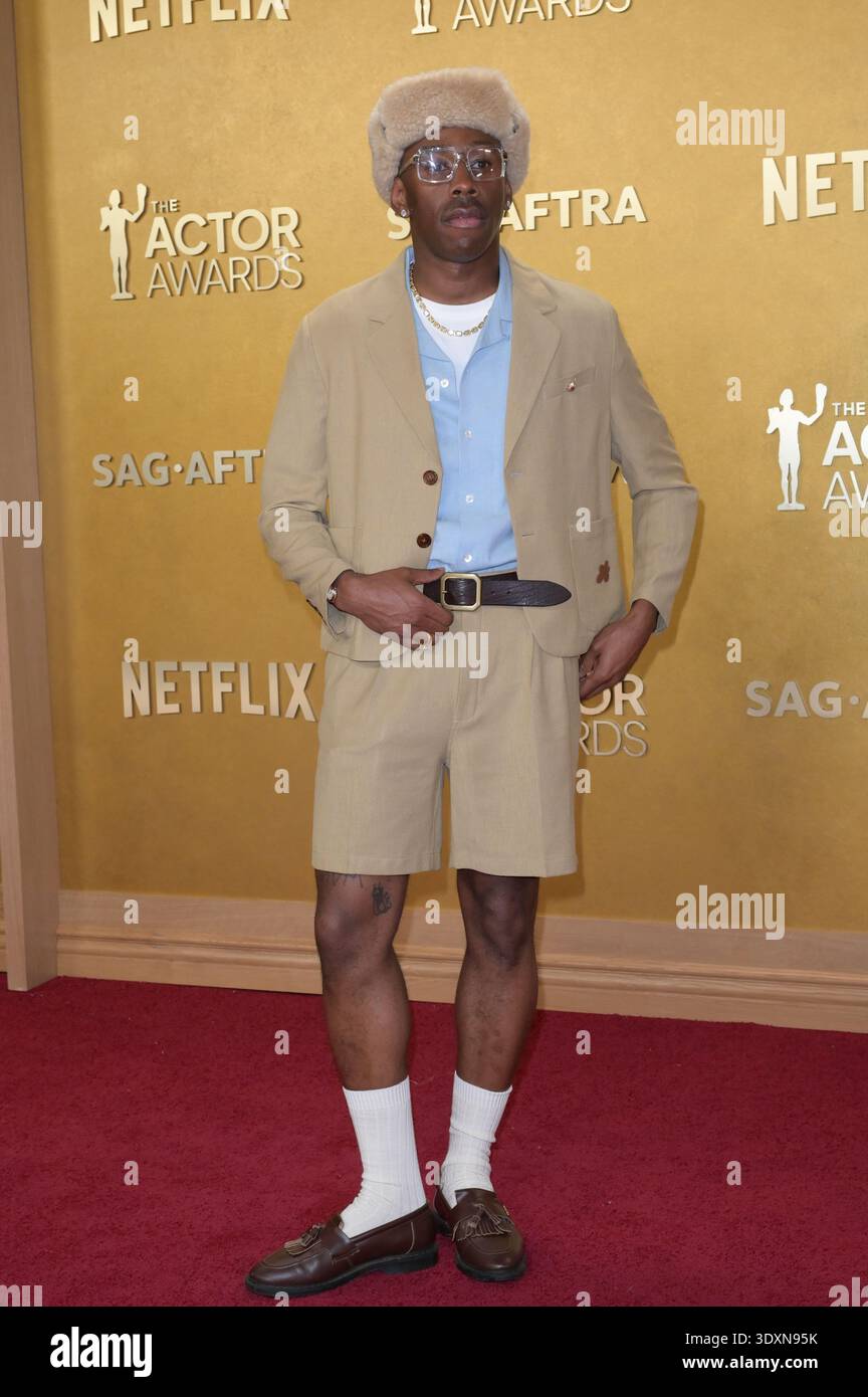 LOS ANGELES, CALIFORNIA - MARCH 01: Tyler, the Creator attends the 32nd ...