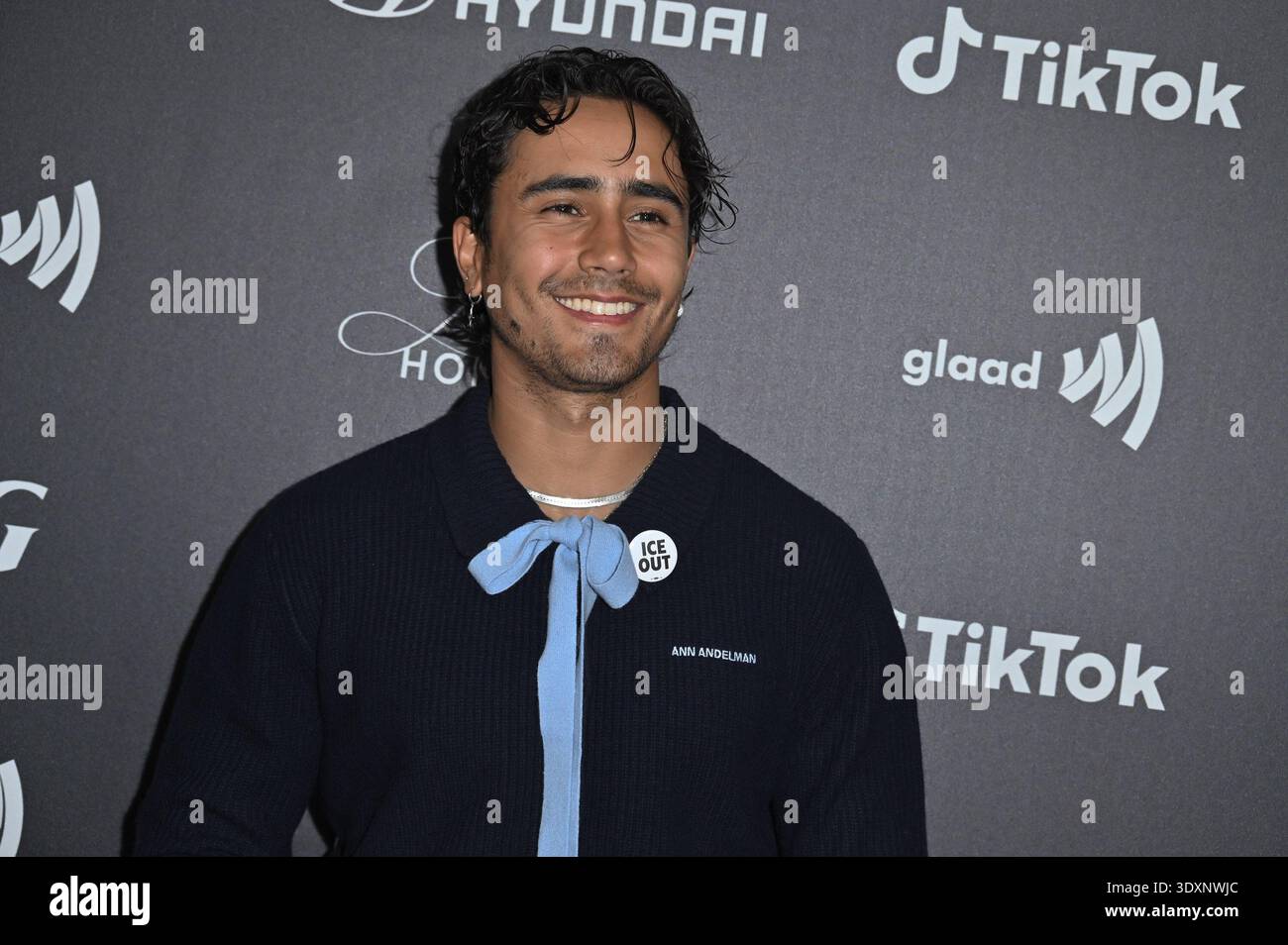 Ca. 03rd Mar, 2026. Michael Cimino at arrivals for GLAAD's 2026 Latin ...