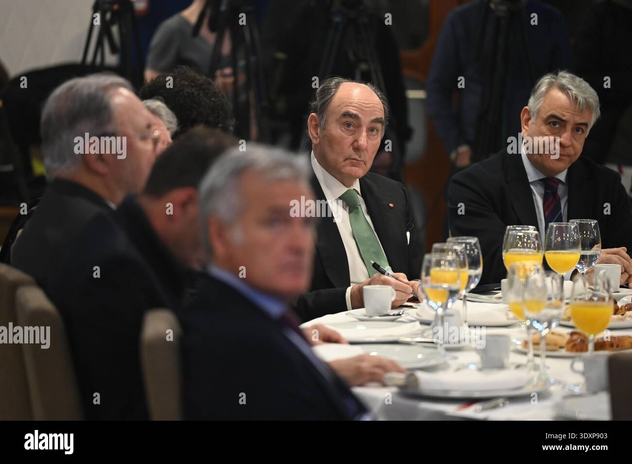The Chairman of Iberdrola, Ignacio Galán, during a Forum Europe ...