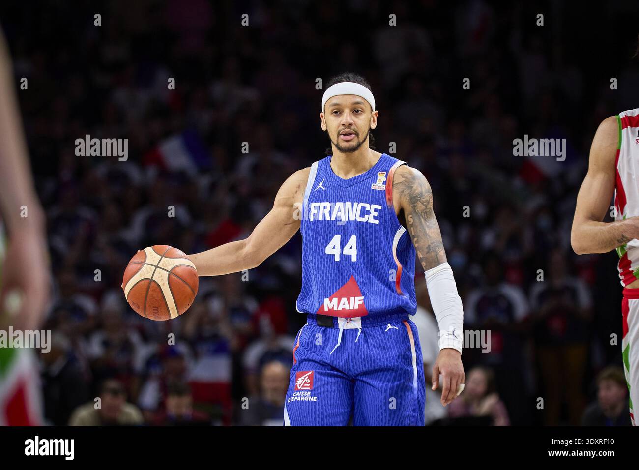 Benjamin SENE (44) of France during the FIBA Basketball World Cup 2027 ...