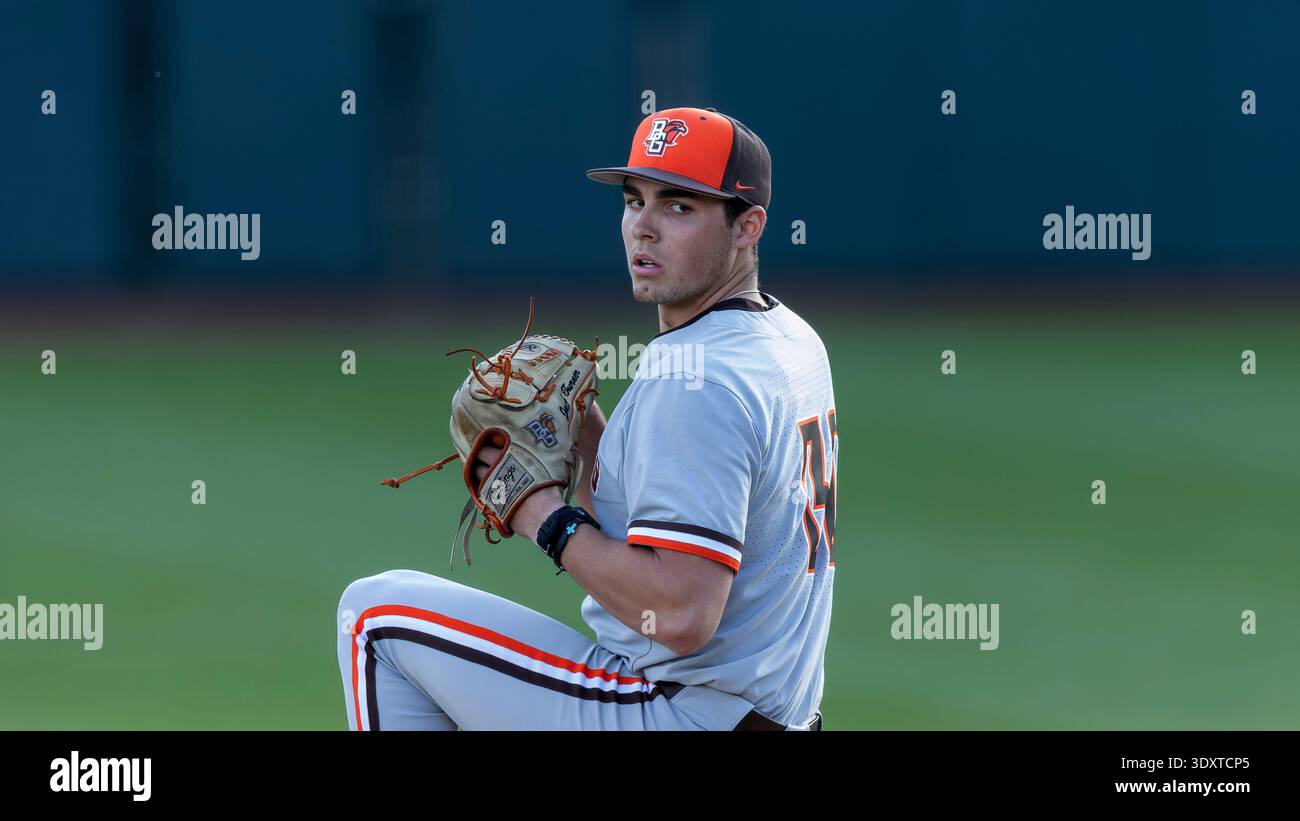 Bowling Green pitcher Jacob Turner (30) during an NCAA baseball game on ...