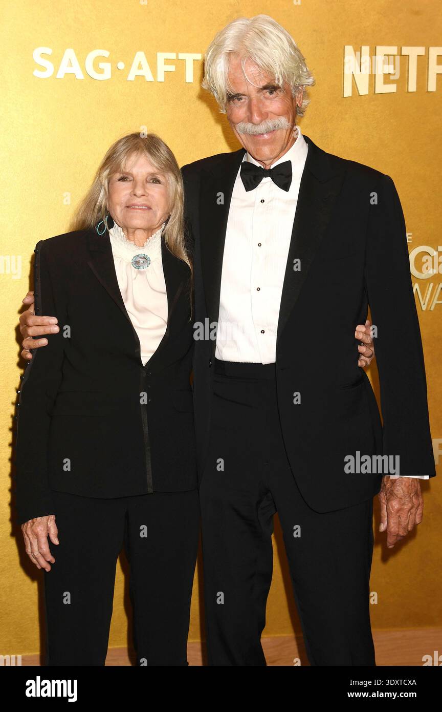 Katherine Ross with husband Sam Elliott at the 32nd presentation of the ...