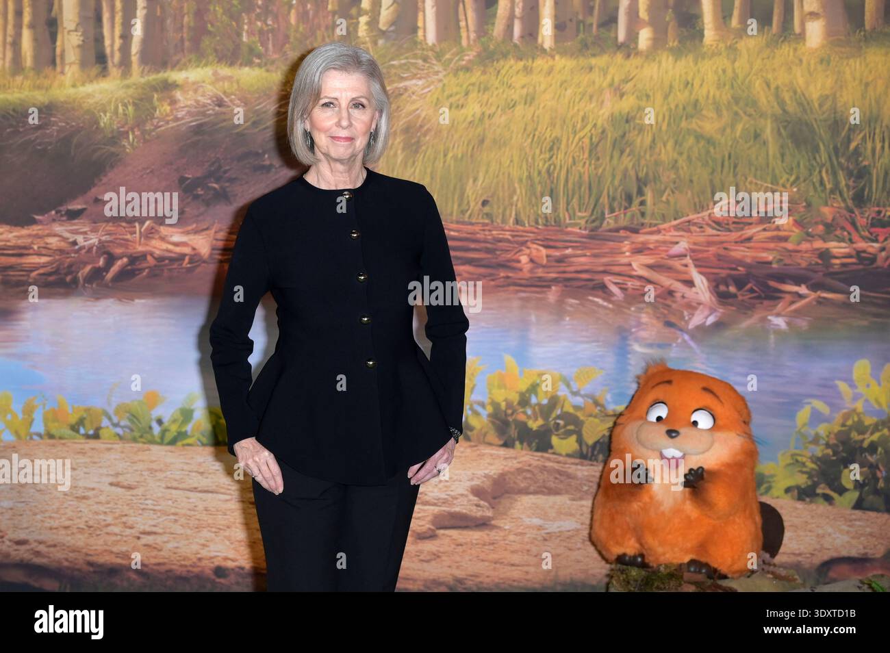 Nicole Paradis Grindle at the premiere of the animated film 'Jumpers: A ...