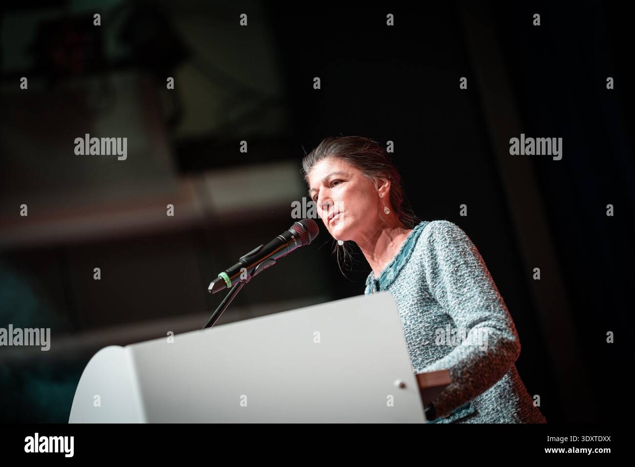 Sahra Wagenknecht in Mainz, founder and former party chairwoman of BSW ...