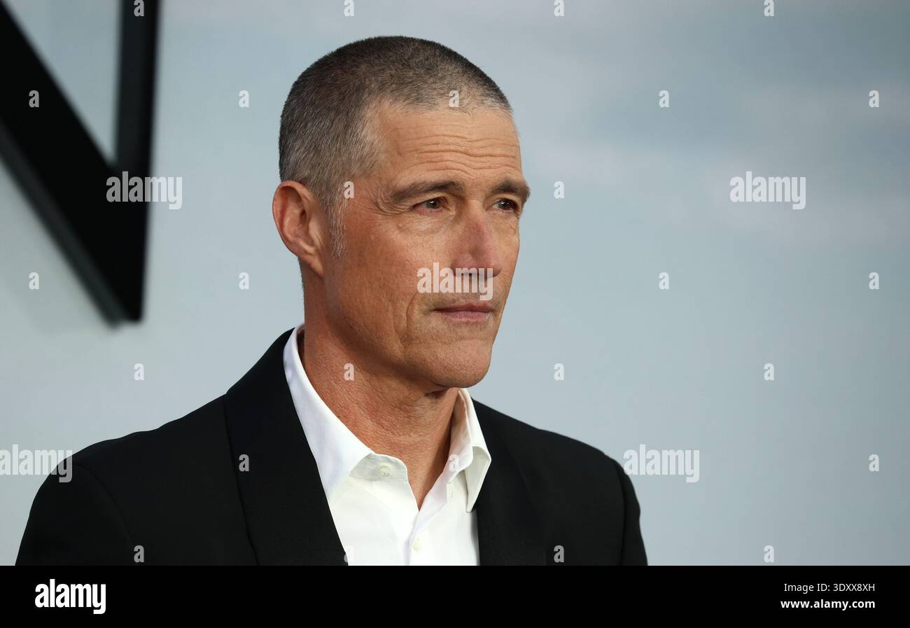 Matthew Fox attends the UK Premiere of The Madison at Cineworld ...