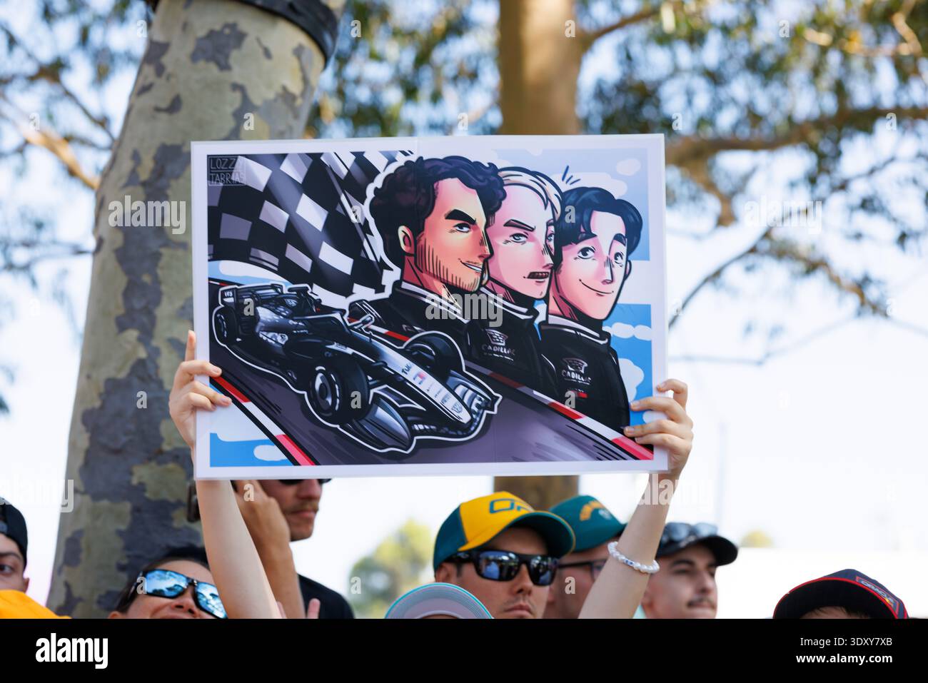 F1 melbourne fan hi-res stock photography and images - Alamy