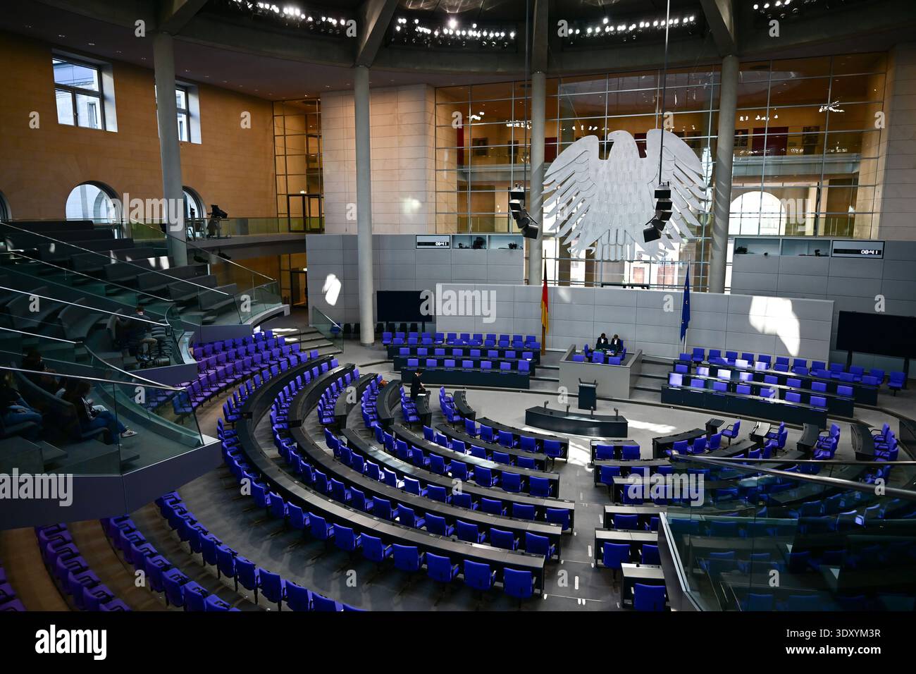 05 March 2026, Berlin: The plenary chamber before the 62nd session of ...