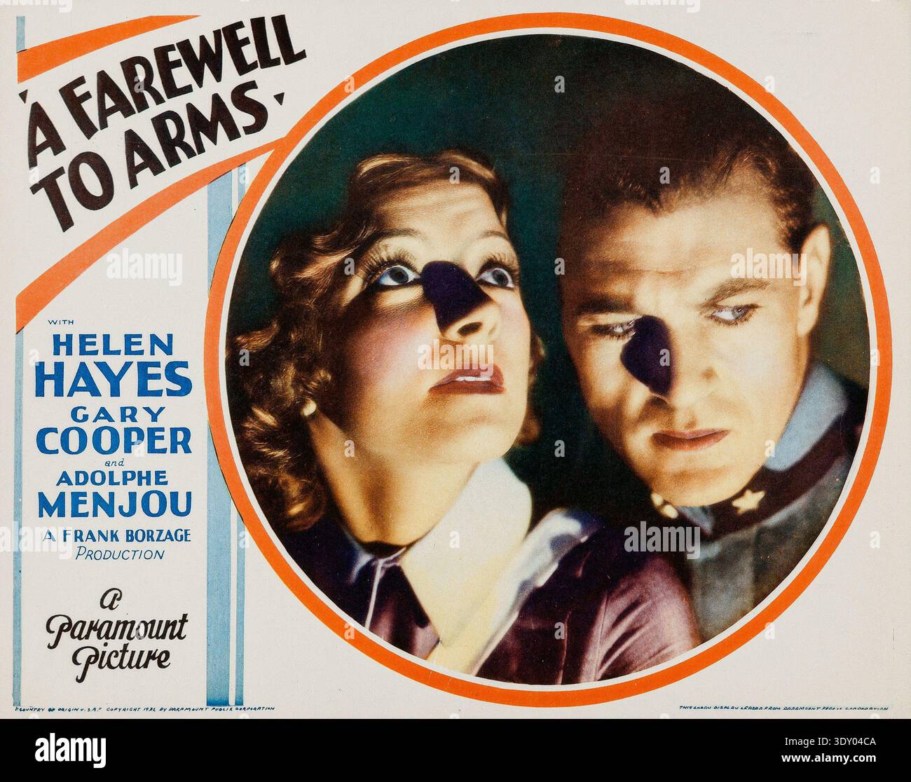 This vintage lobby card from 1932 advertises the Paramount Picture "A ...