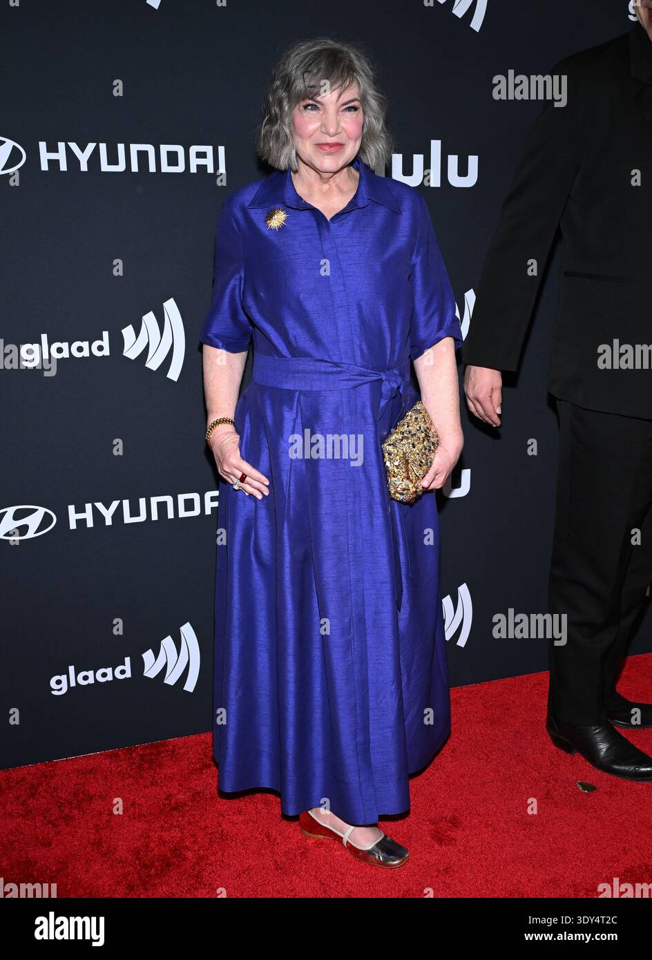 Mindy Cohn arriving to the 37th Annual GLAAD Media Awards held at the ...