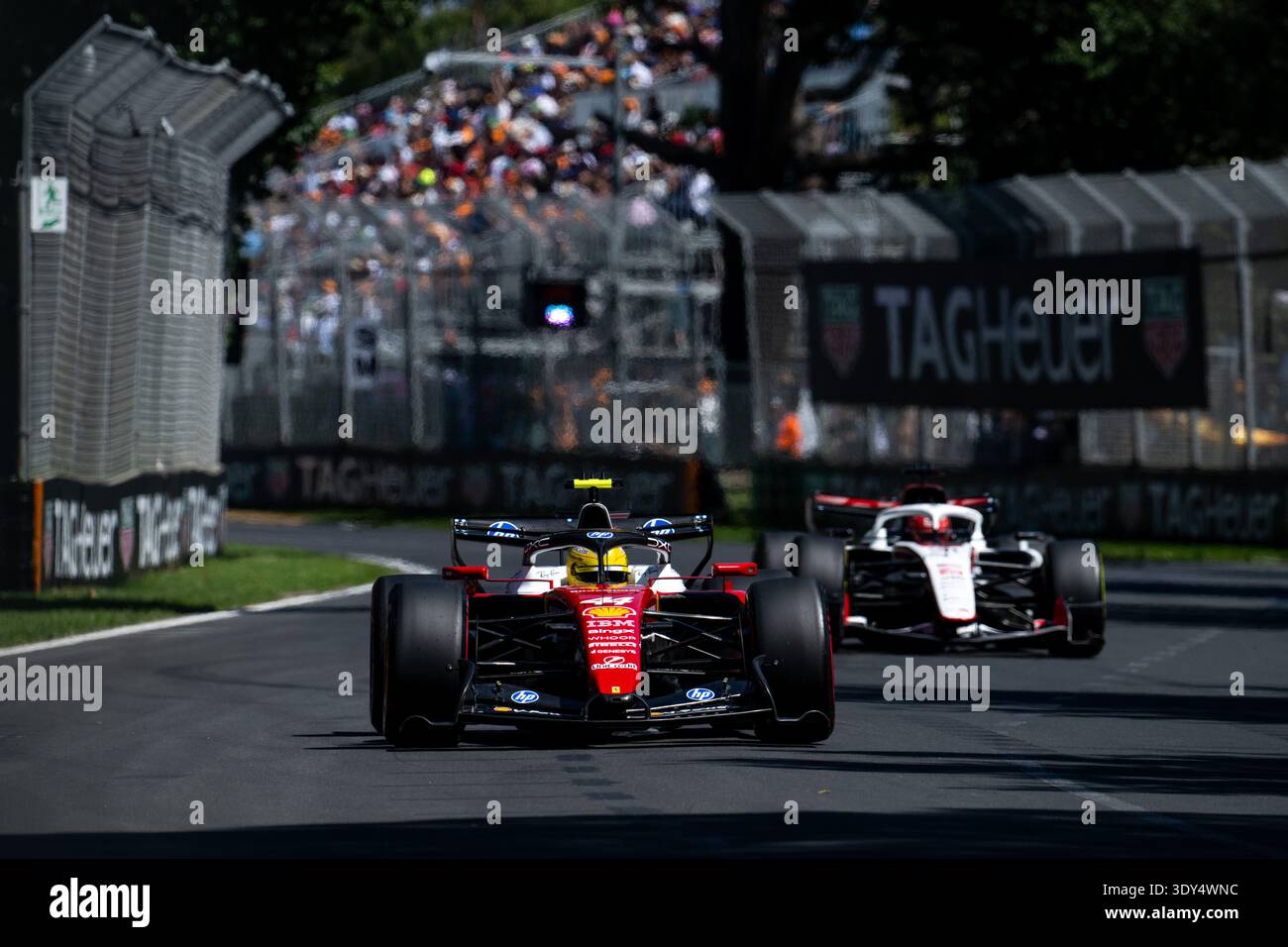 Lewis Hamilton (Scuderia Ferrari HP, Großbritannien, #44) im SF-26, AUS ...