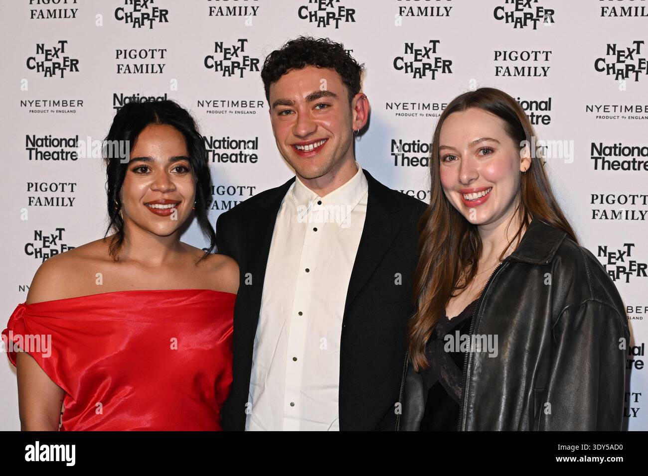 Jessica Whitehurst, Olly Alexander and Kitty Hawthorne attends the ...