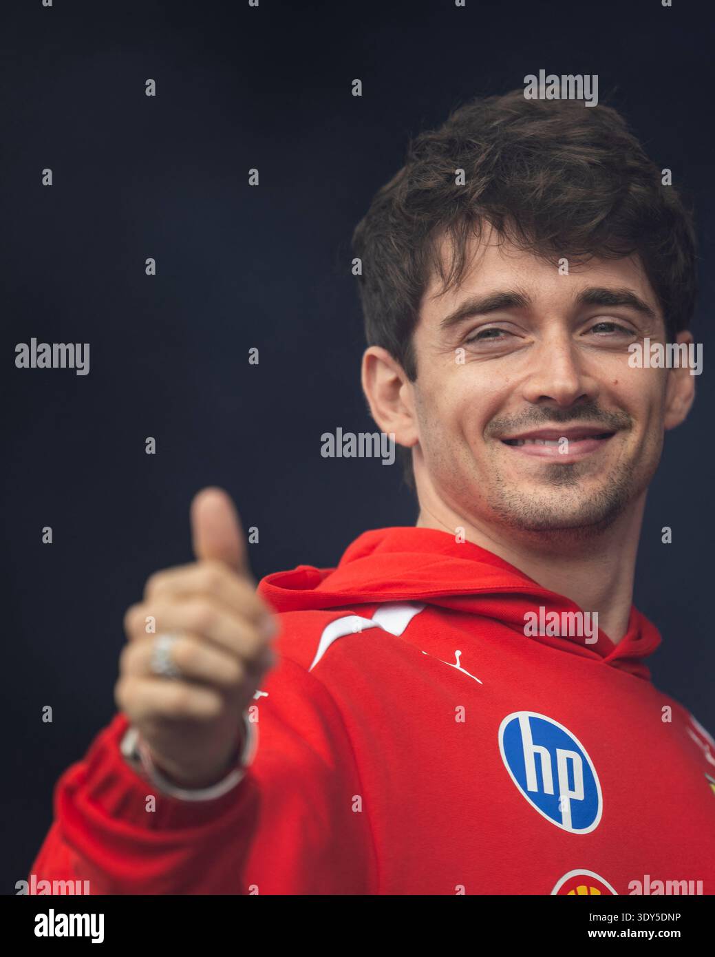 Melbourne, Australia. 06th Mar, 2026. Ferrari Charles Leclerc before ...
