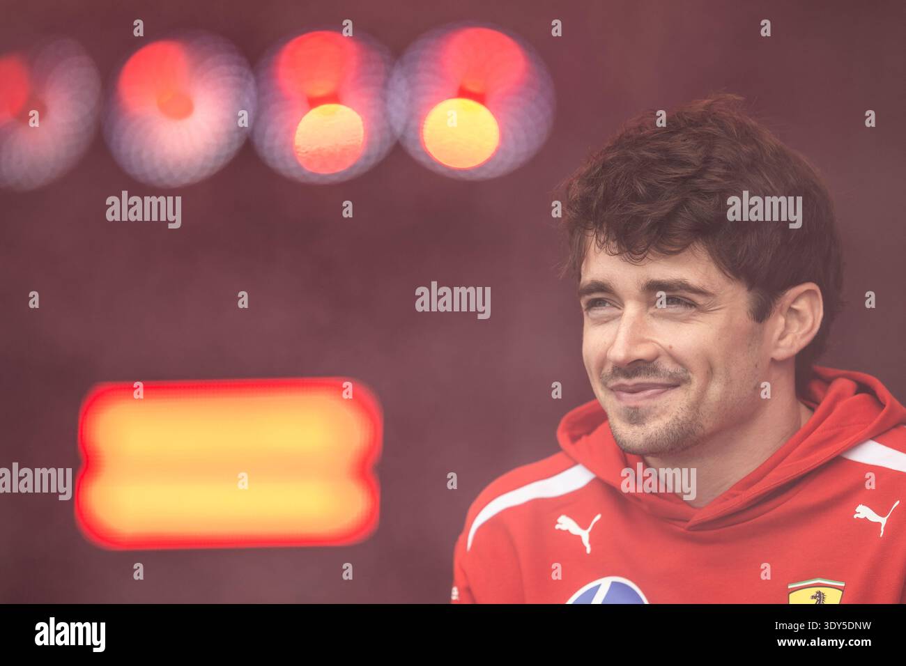 Melbourne, Australia. 06th Mar, 2026. Ferrari Charles Leclerc before ...
