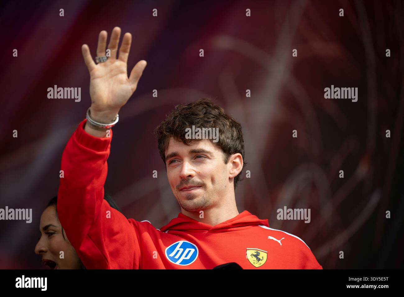 Melbourne, Australia. 06th Mar, 2026. Ferrari Charles Leclerc before ...