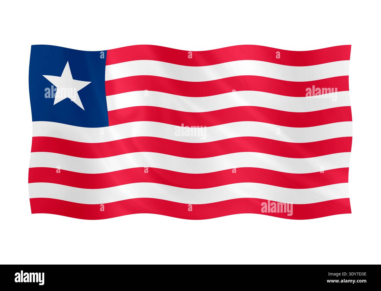 Digital composite. Flag of Liberia Vessels sailing under the flag of ...