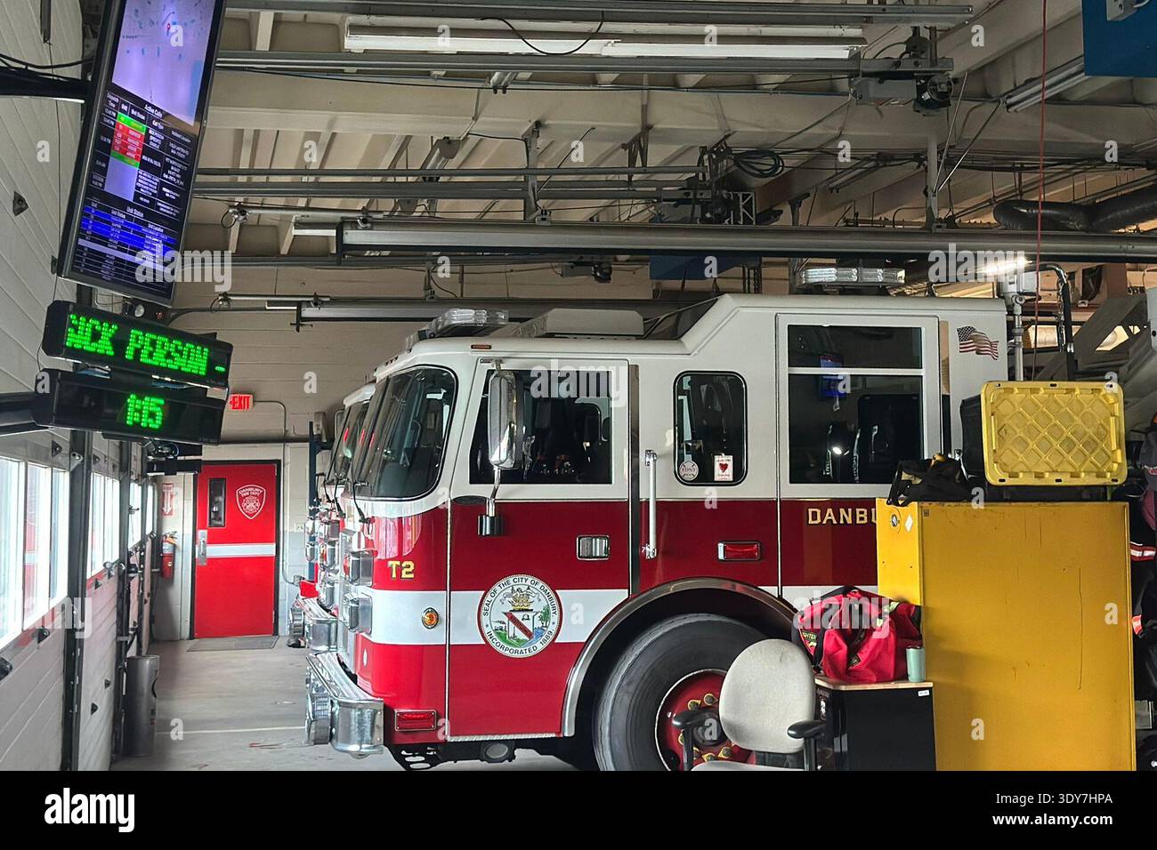 The Danbury Fire Department's new Phoenix G2 alerting system receives a ...
