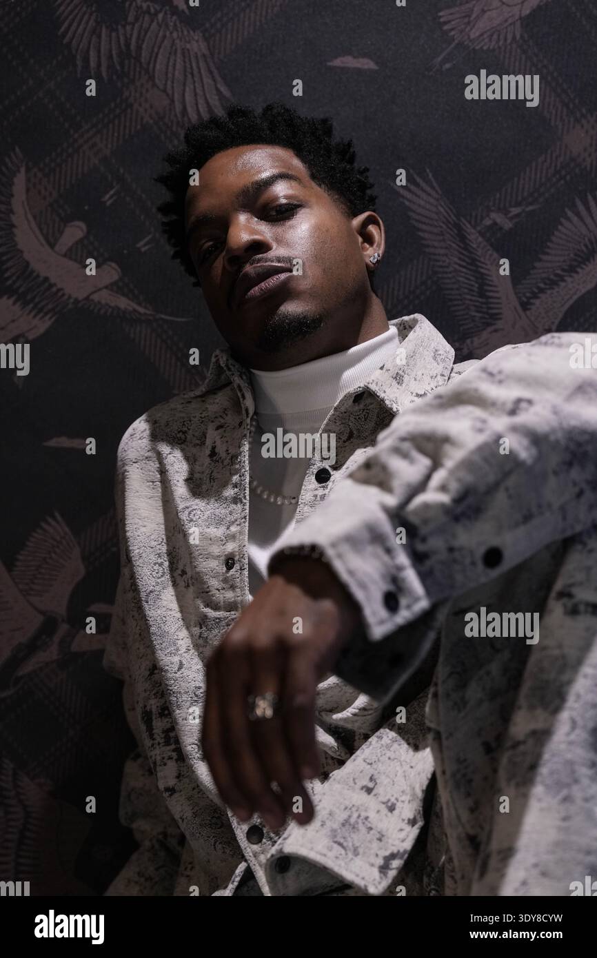 Stephan James poses for a portrait as he promotes the Netflix movie ...
