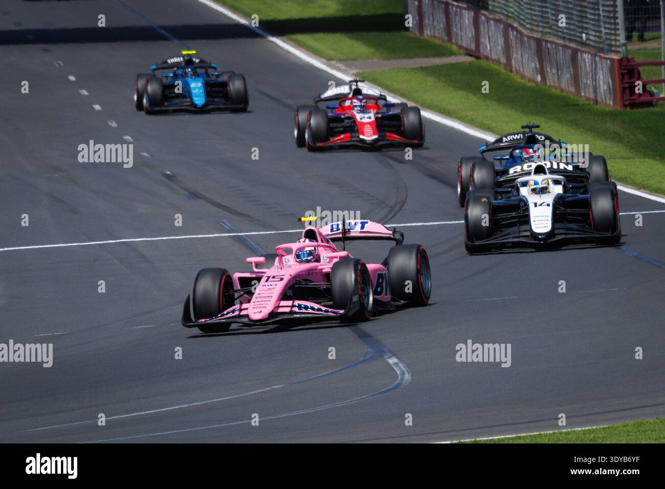 15 DUNNE Alex (irl), Rodin Motorsport, Dallara F2 2024, action during ...