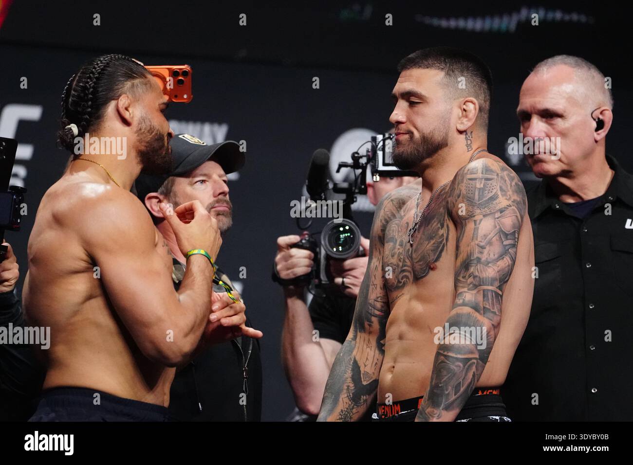 LAS VEGAS, NV - MARCH 6 : Donte Johnson and Cody Brundage face-off at ...