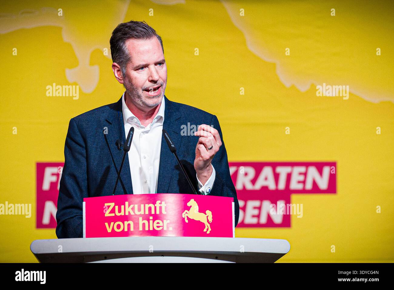 07 March 2026, Lower Saxony, Celle: Christian Dürr, Federal Chairman of ...