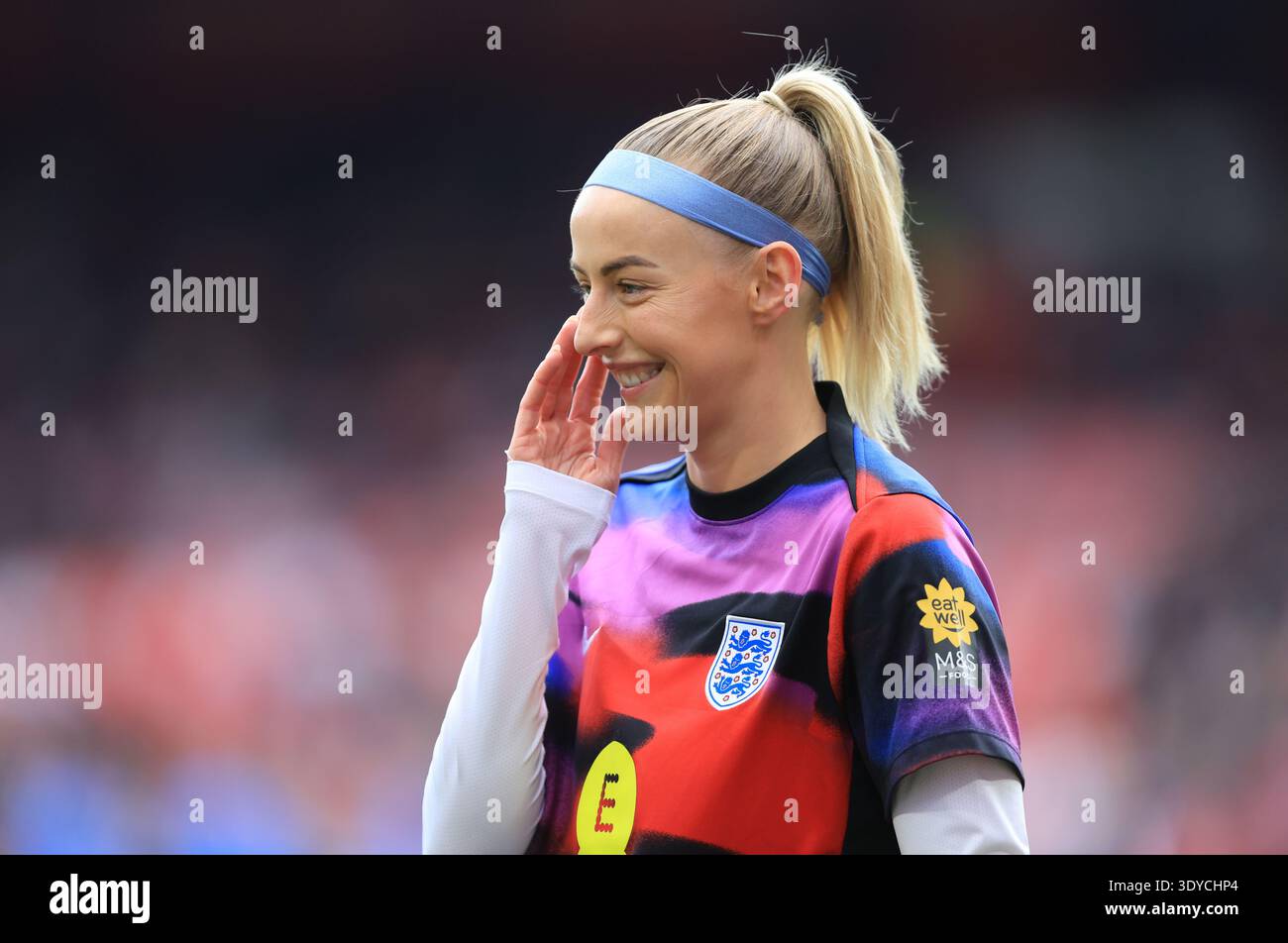 England's Chloe Kelly during the FIFA Women's World Cup UEFA Qualifier ...