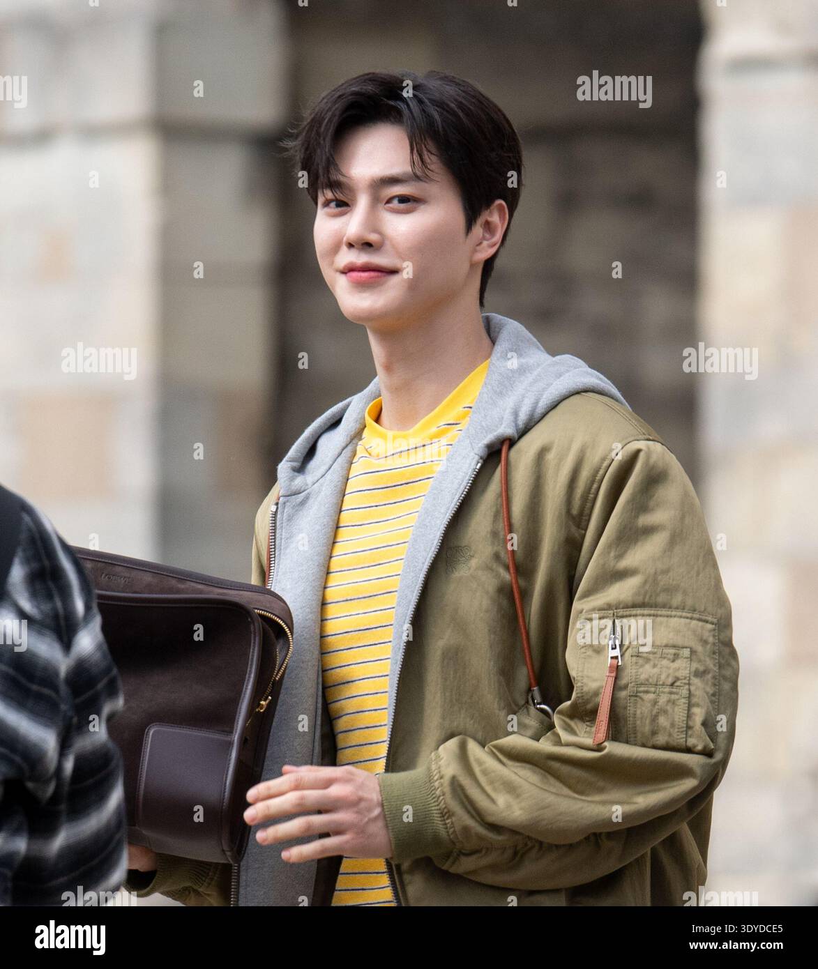 Song Kang attends the Loewe Womenswear Fall/Winter 2026/2027 show at ...
